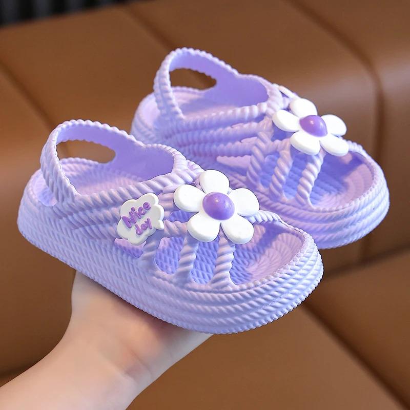 Fashion Cute Girl Sandals Summer Princess Shoes EVA Anti sli - TikTok ...