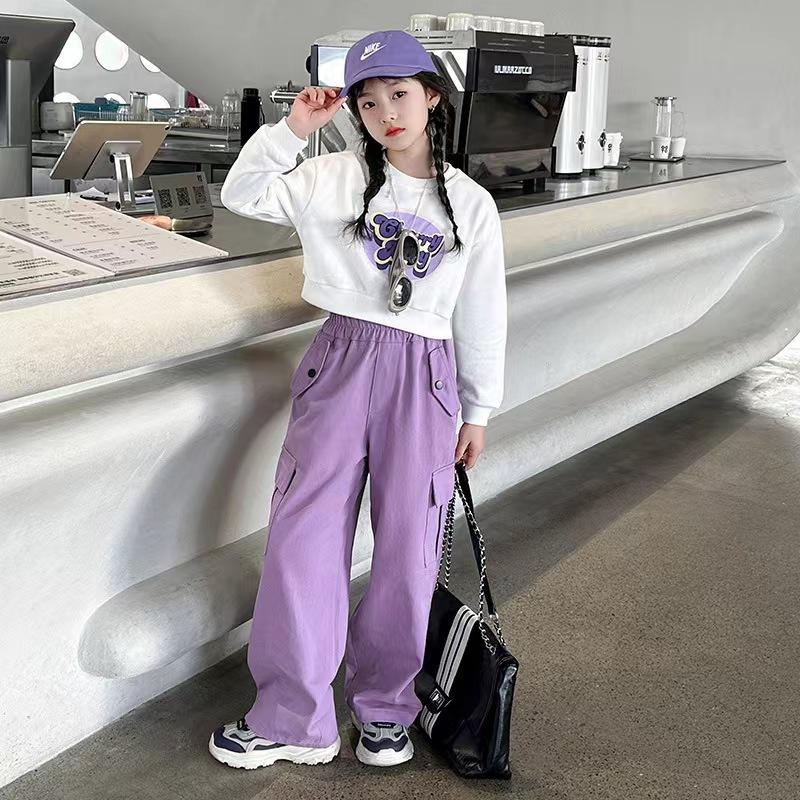 Set quần túi hộp kèm áo cherry dài tay thu đông cho bé gái t - TikTok ...
