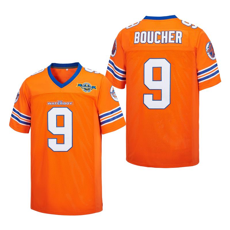 The Waterboy 'Bobby Boucher' #9 Football Jersey,Adam Sandler - TikTok Shop