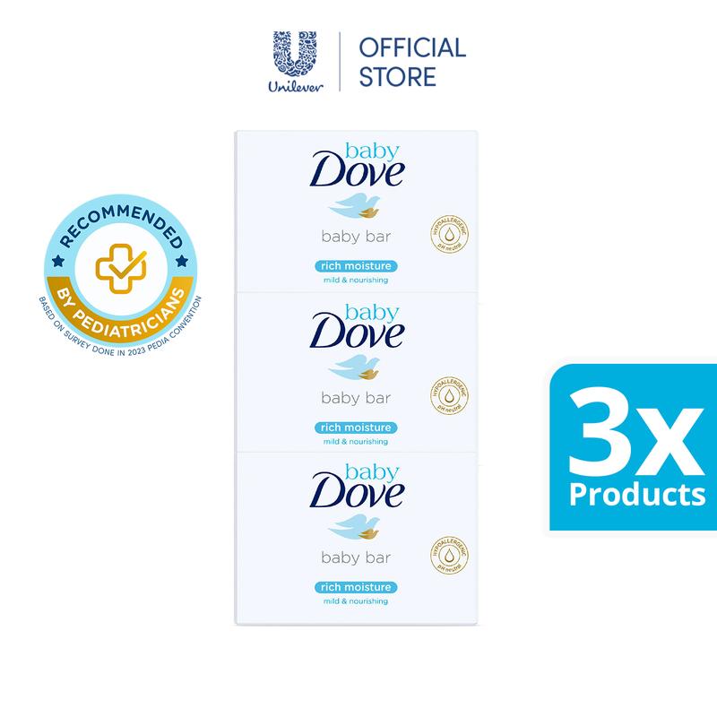 [TRIPLE VALUE PACK] Baby Dove Hypoallergenic pH Neutral Baby - TikTok ...