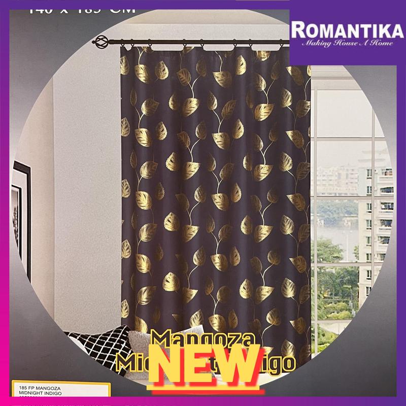 Romantika Loren Curtain Eyelet Fabric Mangoza Series High Quality ...