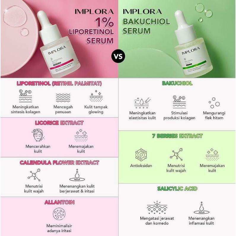 IMPLORA Serum, 20 ml (Ready New Variants) - Shop | Tokopedia