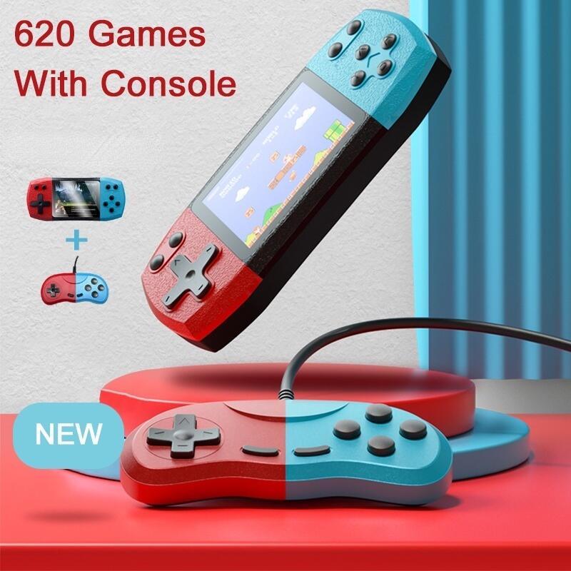 620 Games 2 Players Gameboy F1 Standby 6 hours hand-held game consoles ...