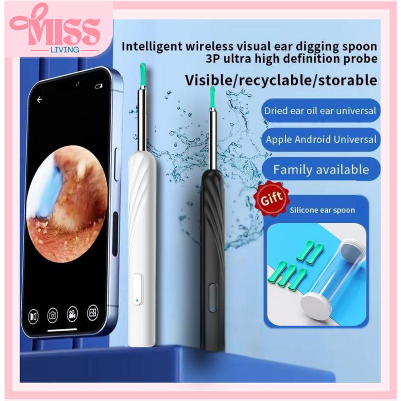 NE18 Earpick With Camera For Baby Adult Otoscope Endoscope Camera ...