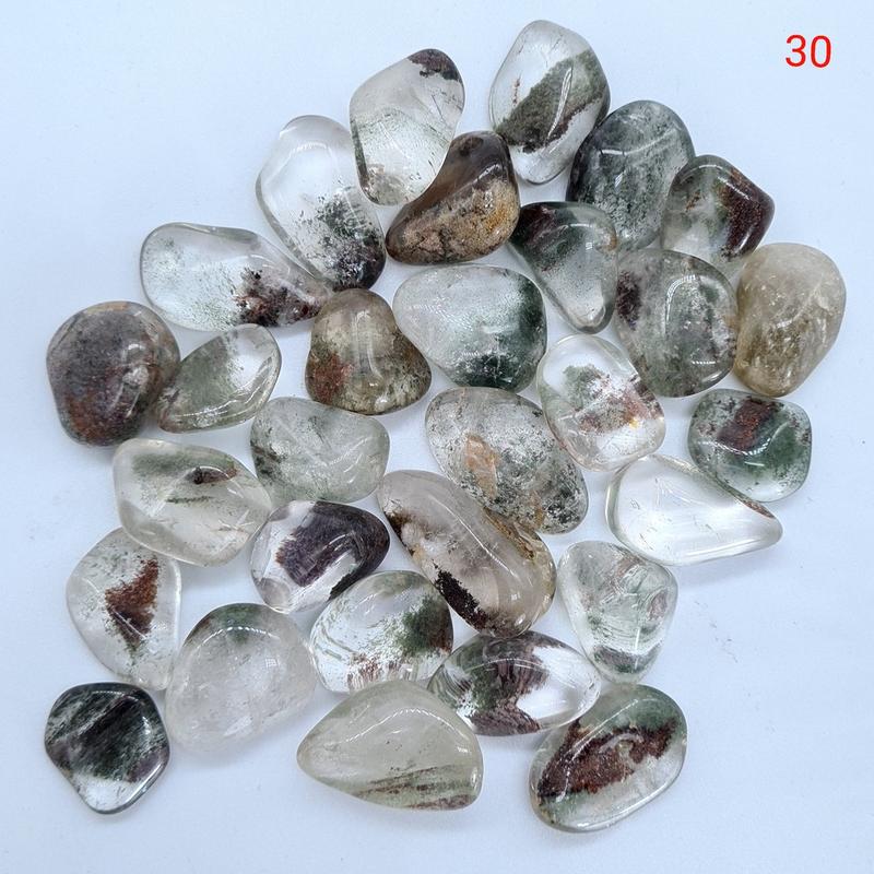 Lodolite Tumbled Stone - Natural Quartz Lodolite Healing Crystal ...