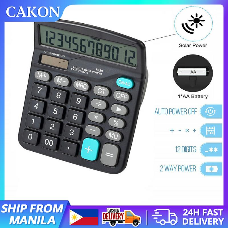 Digital Scientific Calculator Basic Calculator Solar Panel Electronic ...