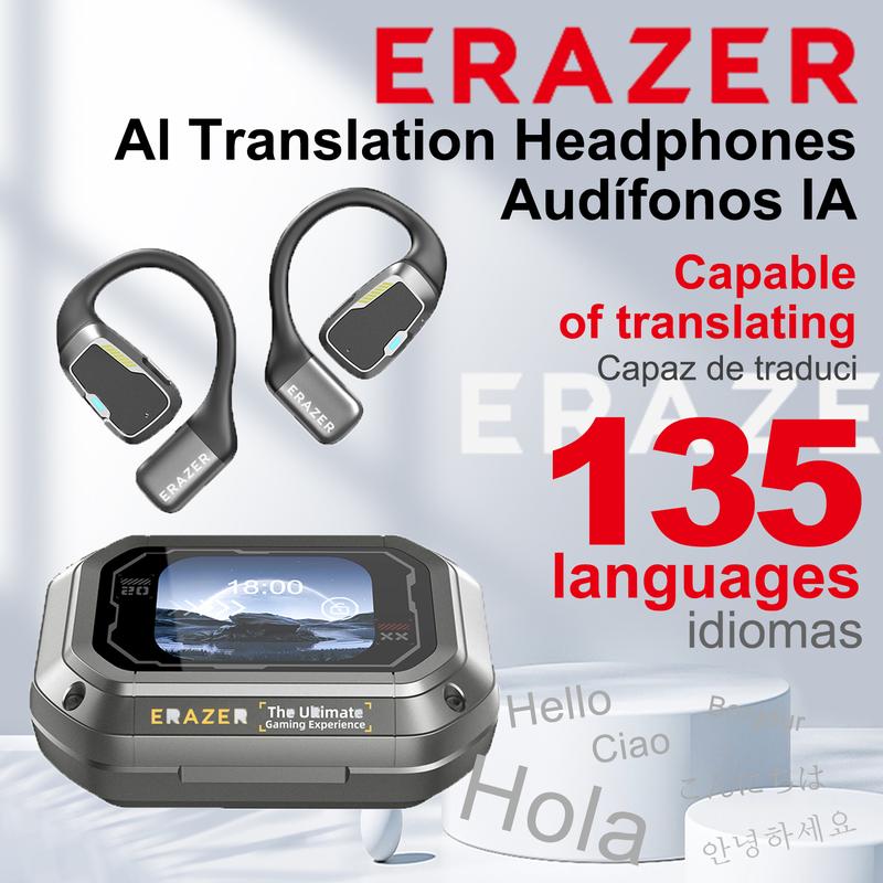 ERAZER XP6 Translation Wireless Earbuds With APP Bluetooth 5.4 - TikTok ...