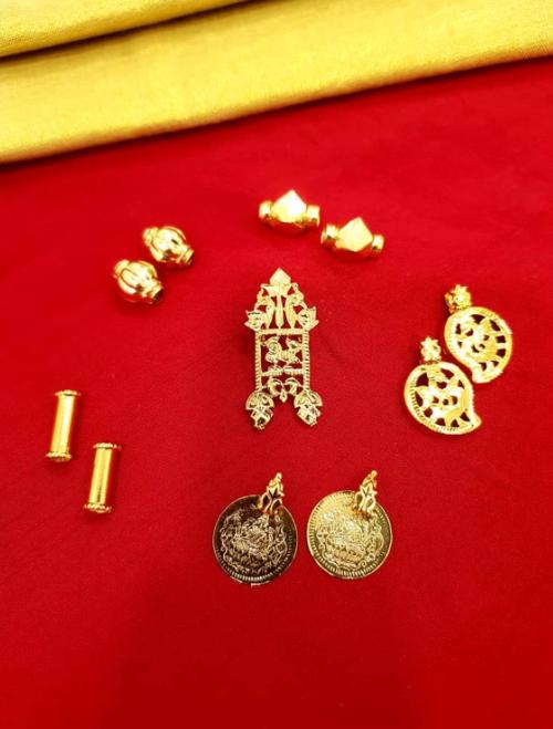 READY STOCK GOLD PLATED THALI LOCKET/THALI PENDANT - TikTok Shop Malaysia