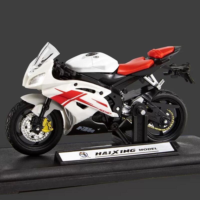 RUM 1 18 Scale Yamaha R6 Alloy Motorcycle Model Diecast for Boys ...