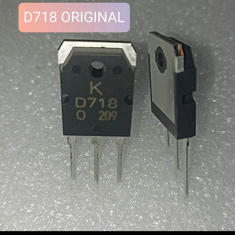 TRANSISTOR D718 D 718 POWER TRANSISTOR ORIGINAL - Shop | Tokopedia