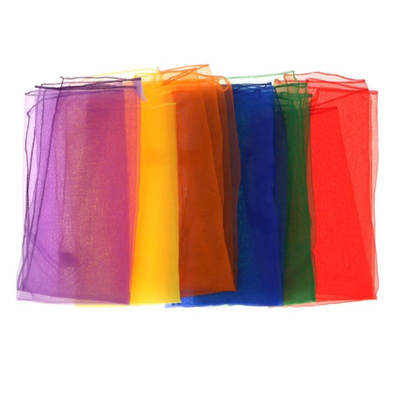 6Pcs Colorful Children\\\\\\\'s Game Square Dance Scarf Tricks - TikTok ...