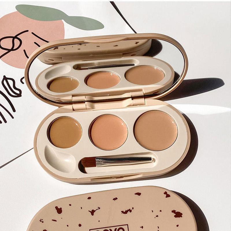Three-Color Cover Fleck Face Nourishing Moisturizing Concealer - TikTok ...