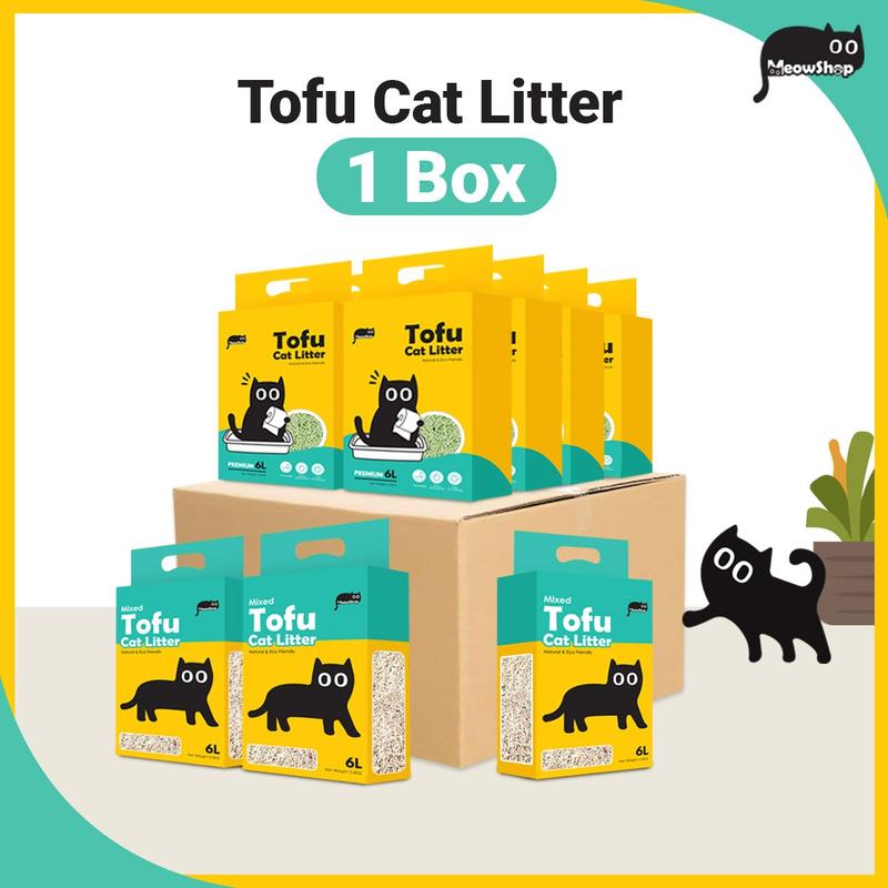 【8 PACKS】️Tofu Cat Litter Pasir Kucing Tofu Murah Wangi Premium ...