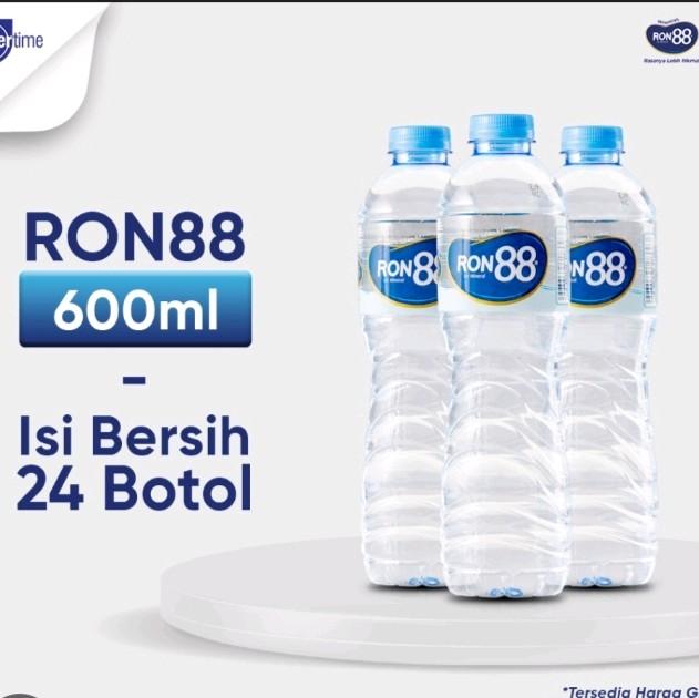 RON 88 AIR MINERAL 600ML Botol Alami - Shop | Tokopedia