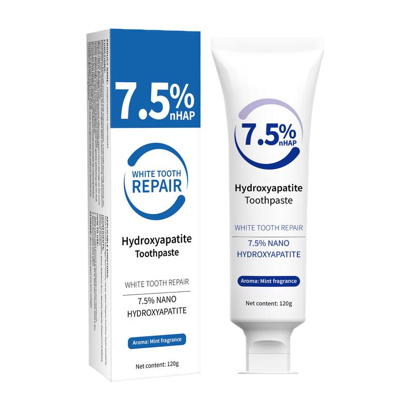 Toothpaste with Hydroxyapatite Hydroxyapatite Peppermint Tooth - TikTok ...