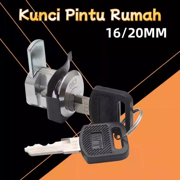 Promo Vinnatsu 16/20 MM Kunci Camlock Lemari Loker Laci Box Kotak Panel ...