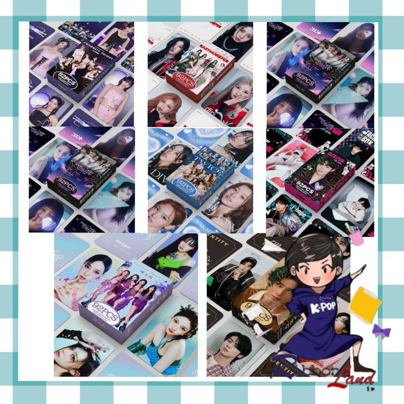 ( 60 pcs + 32 Stiker ) Photocard Doff dan Stiker PC Grup Artis - Shop ...