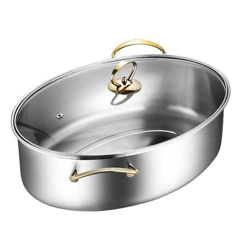 Stainless Steel Fish Steamer Fish Poacher Multiuse Clip Boiling ...