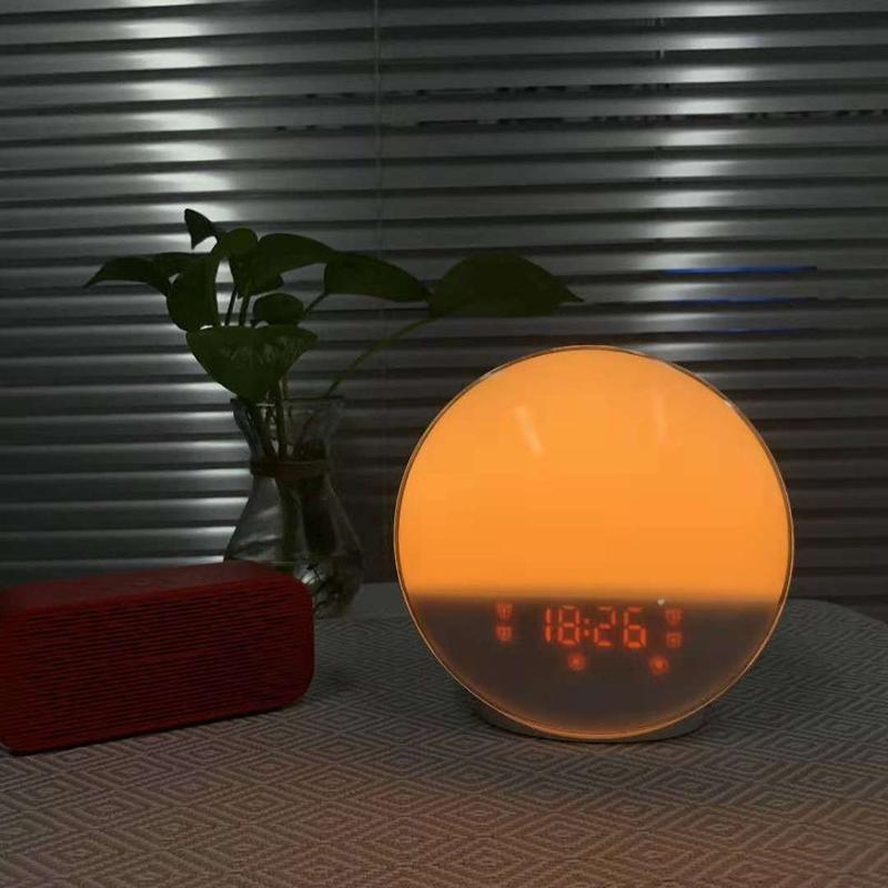 Nature Wake Up Light Alarm Clock with Sunrise/Sunset Alarms FM - TikTok ...