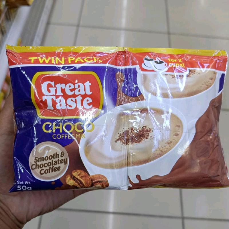 Great Taste Choco Coffee Mix Twin Pack (6× 50g) Chocolates - TikTok ...