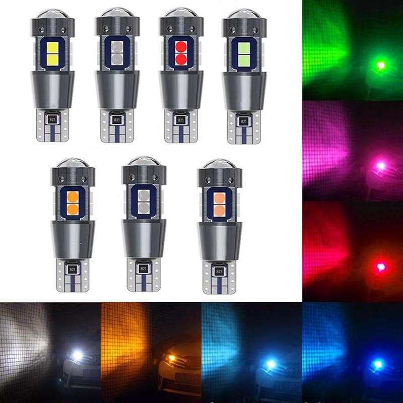 Bóng đèn LED trên ô tô, T10, Canbus không có lỗi, 5W5, DC 12V, - TikTok ...