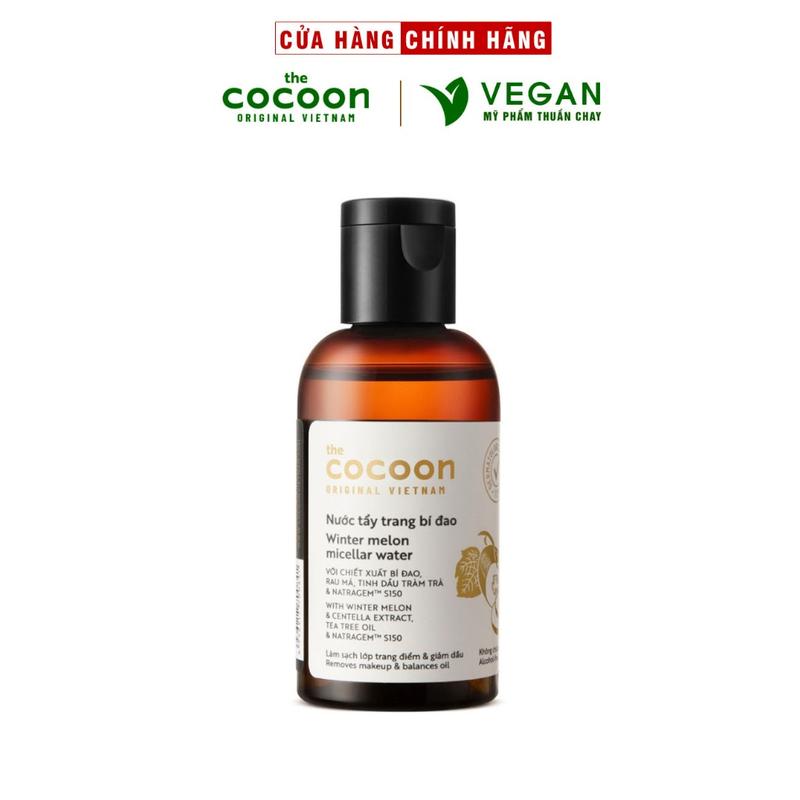 Trial size - Nước tẩy trang bí đao Cocoon tẩy sạch makeup & giảm ...