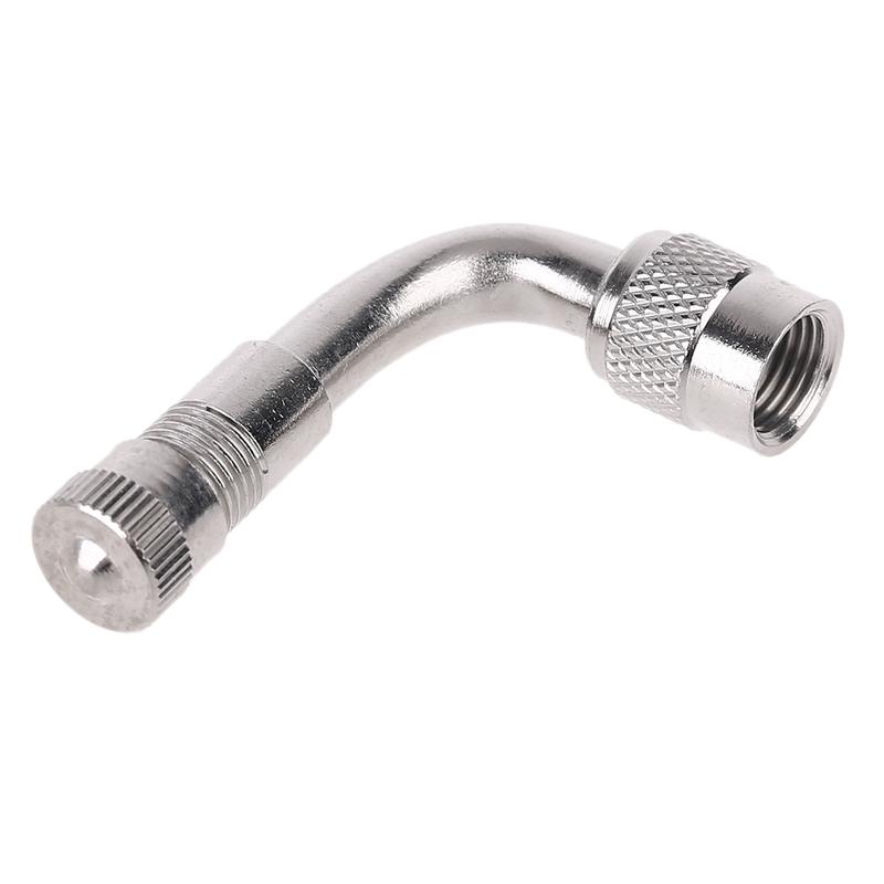 Car Motorcycle 90° Angle Bents Valves Adaptors Tyre Tube Extender ...