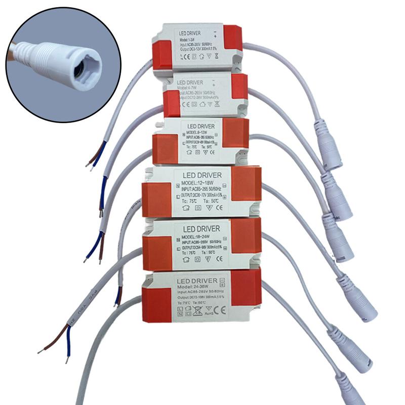 Pemacu LED, Voltan AC85-265V, Kuasa 1-3W, 4-7W, 8-12W, 18-24W, - TikTok ...