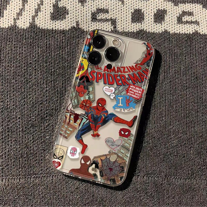 Sarung Telefon, Reka Bentuk Spider Man Graffiti Kreatif, Serasi ...