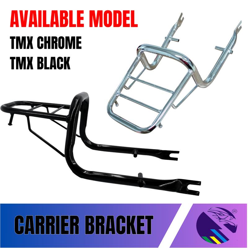 OTAKA MOTORCYCLE CARRIER BRACKET FOR TMX (BLACK AND CHROME) - TikTok ...