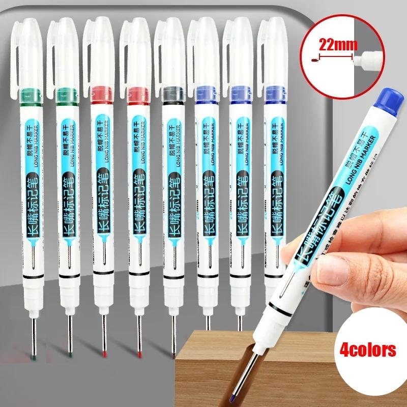 1/4pcs Long Head Markers Super Long Durable 22mm Tips Perfec - TikTok ...