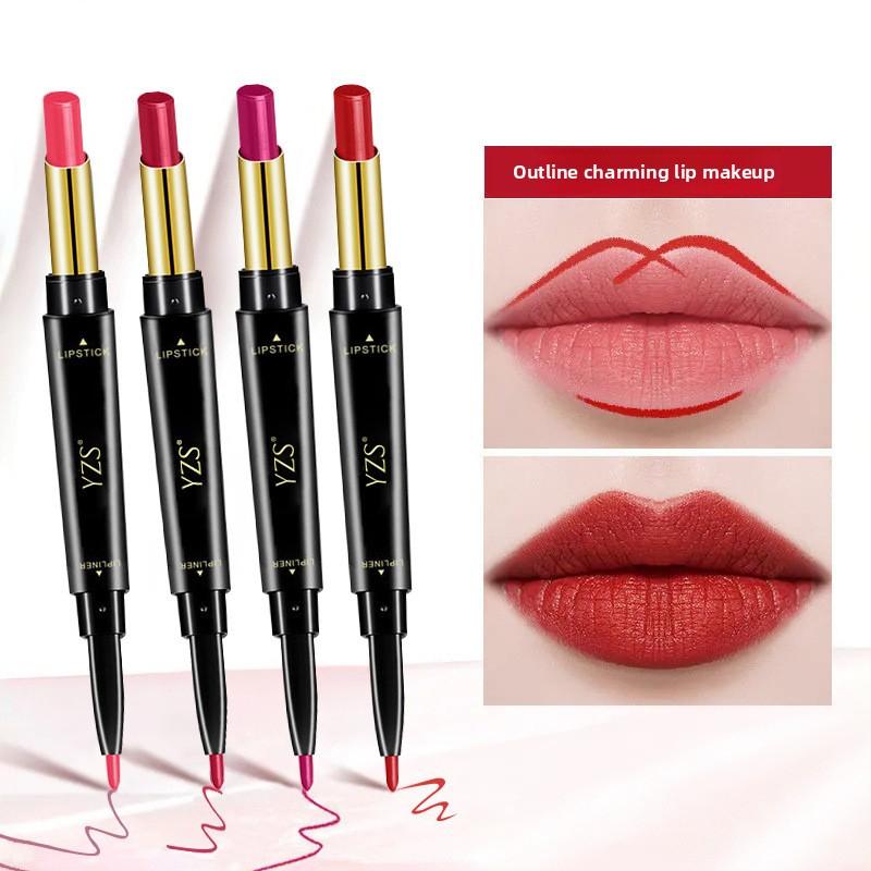 Lip Gloss Pen Pen Gincu Dwi Kepala, YZS Lipstick , Pen Pelapik Bibir ...