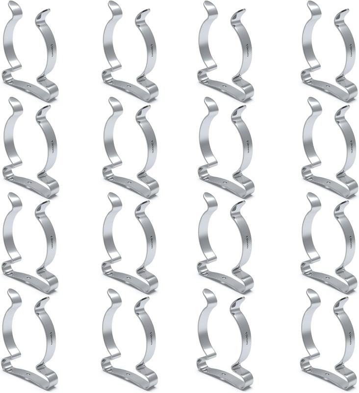 16 Pack Spring Clamps,Spring Terry Clips,Broom and Mop clips - TikTok Shop