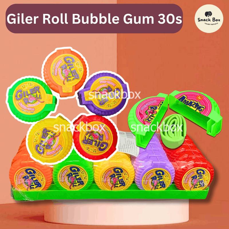 [HALAL] Jomei QeQe Giler Roll Bubble Gum Mixed Fruit Flavour - TikTok ...