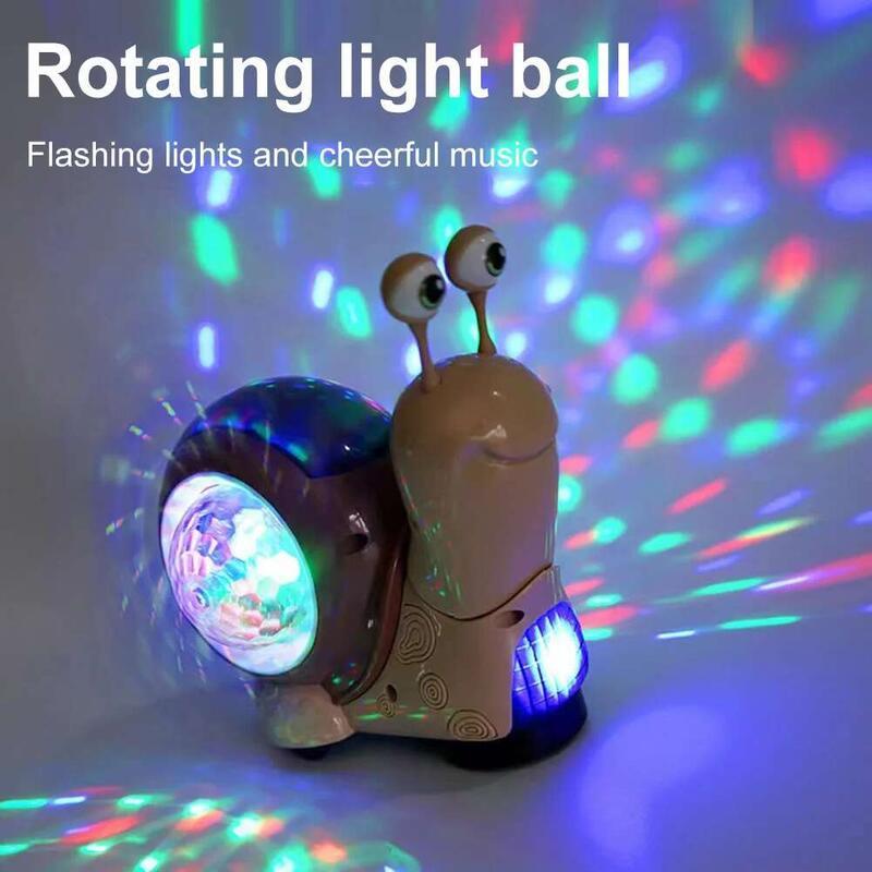 Electric Snail Automatic Obstacle Avoidance Interactive Musical ...