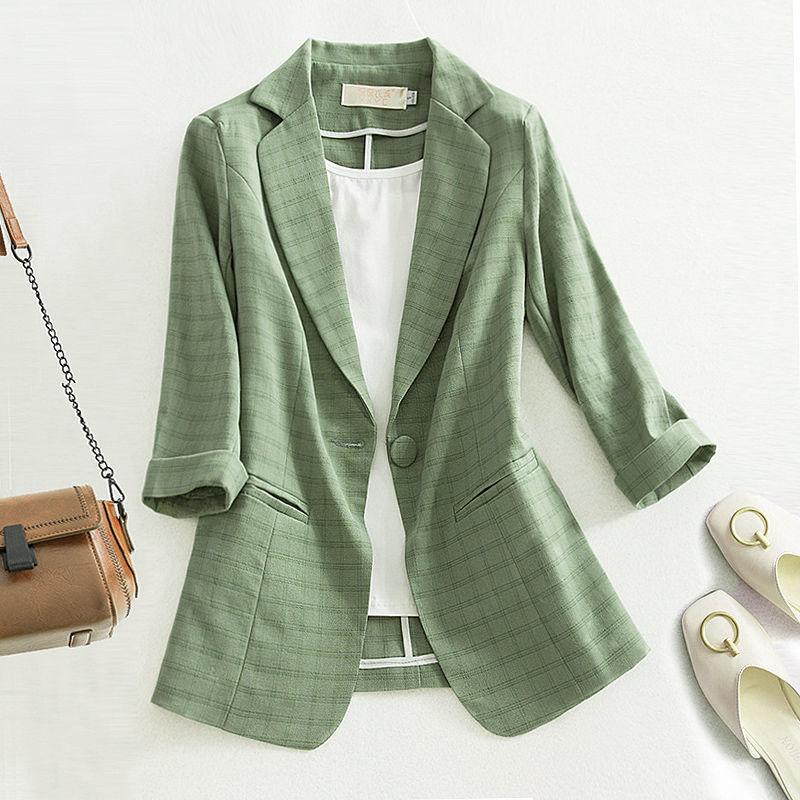 【Dr.Chic】Sut lengan platinum wanita, jaket profesional kasual, - TikTok ...