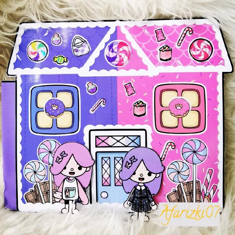 mainan edukasi toca boca life world pink end purpel buku kreatifitas ...