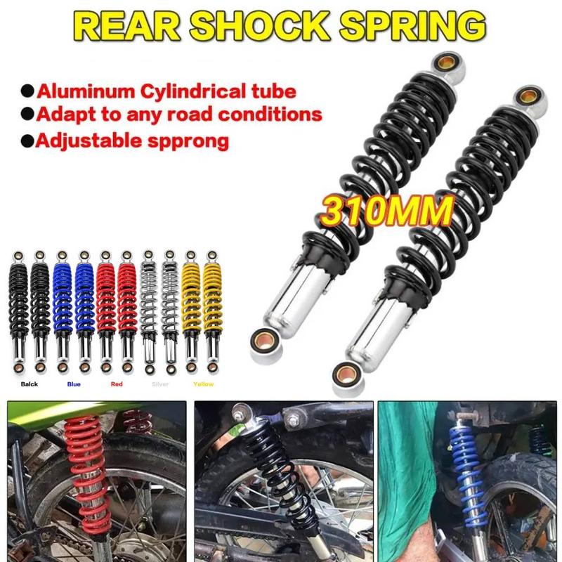 1 Pair Wave/Xrm/Tmx Rear Shock Absorber 310mm Motorcycle Shock - TikTok ...
