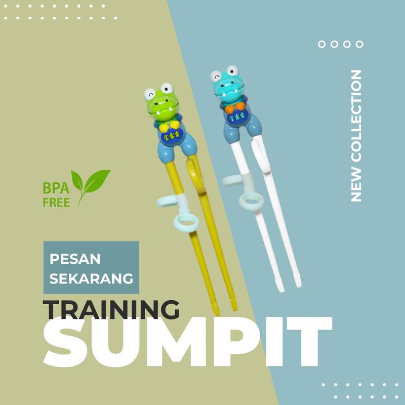 pororo Sumpit anak karakter/Training Chopstick/Sumpit Anak Belajar ...
