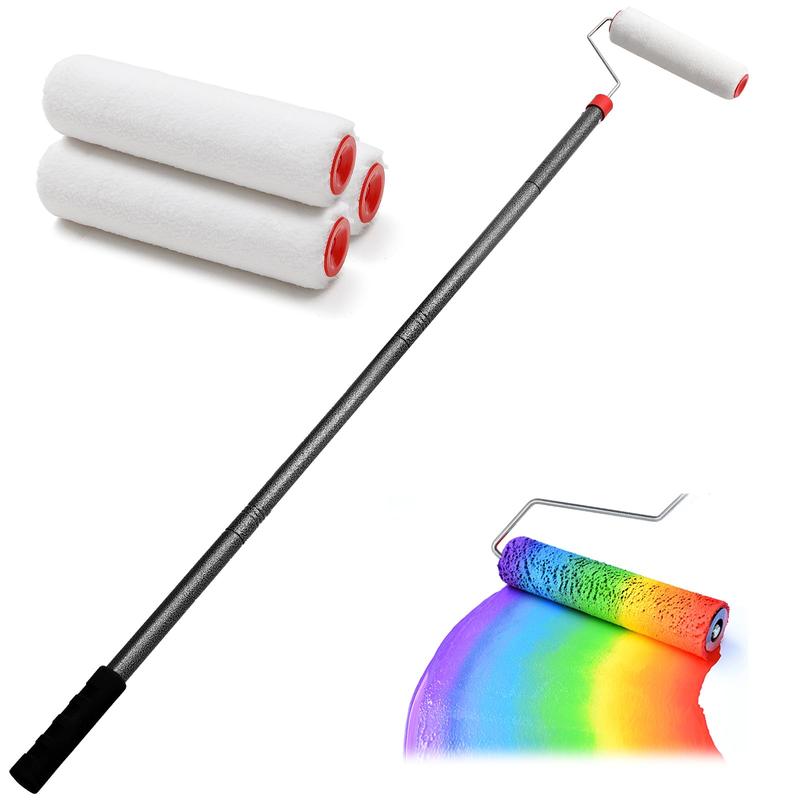 Paint Roller kit,Adjustable Paint Roller Extension Poles wit - TikTok Shop