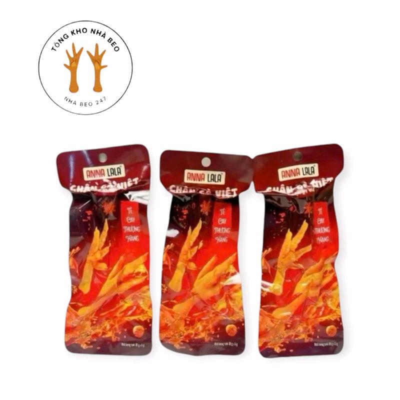 Combo 30 Chân Gà Anna Lala Tê Cay Thượng Hạng 35g chuẩn Việt - TikTok ...