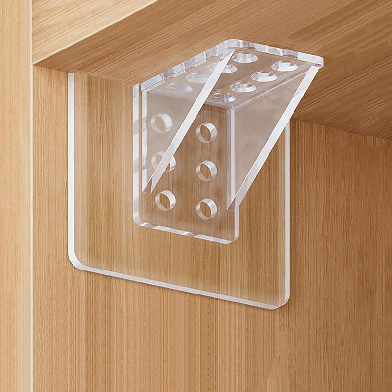 2/1pcs Adhesive Shelf Support Pegs For Kitchen Bedroom Close - TikTok ...