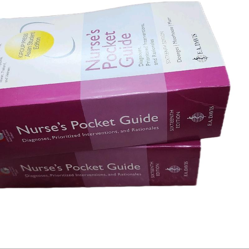Nurse's Pocket Guide 16th Edition(NANDA)- Reference Book for - TikTok ...