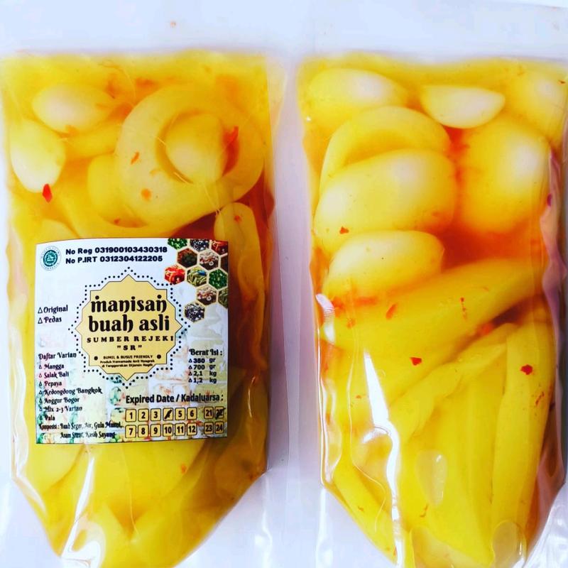 Manisan Buah Mangga Salak Bali 350 gram - Shop | Tokopedia