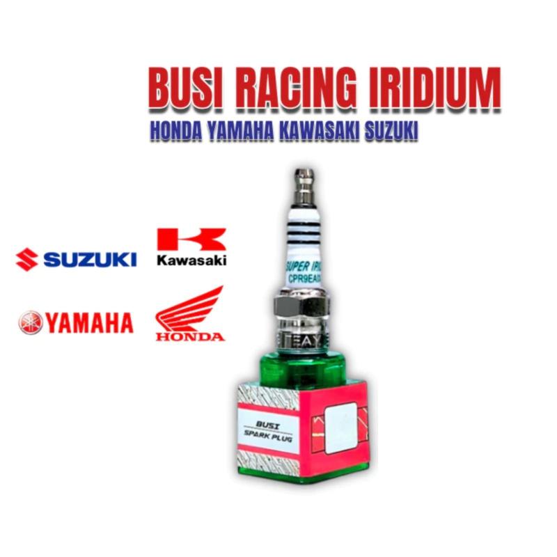 BUSI SUPER IRIDIUM BISA UNTUK SEMUA MOTOR HONDA YAMAHA SUZUKI KAWASAKI ...