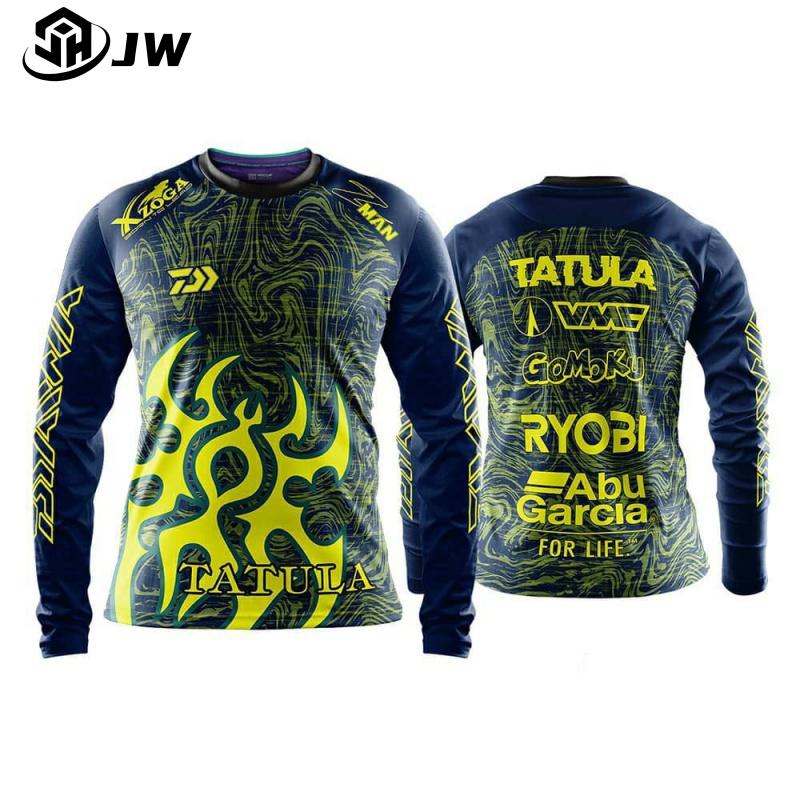 Jersi Memancing, Pakaian Air Masin, Lengan Panjang, Anti-UV, - TikTok ...