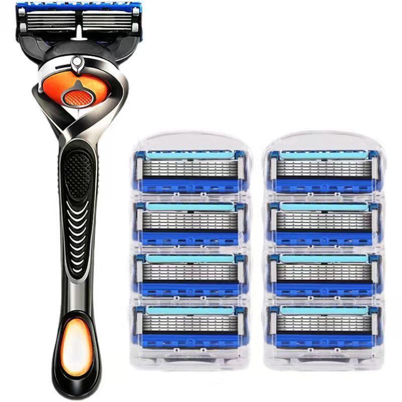 5 Layer Razor Blades / Men's Manual Razor/suitable for fusion - TikTok ...