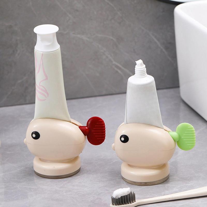 Suction Cup Whale Toothpaste Squeezer Manual Bathroom Accessories ...