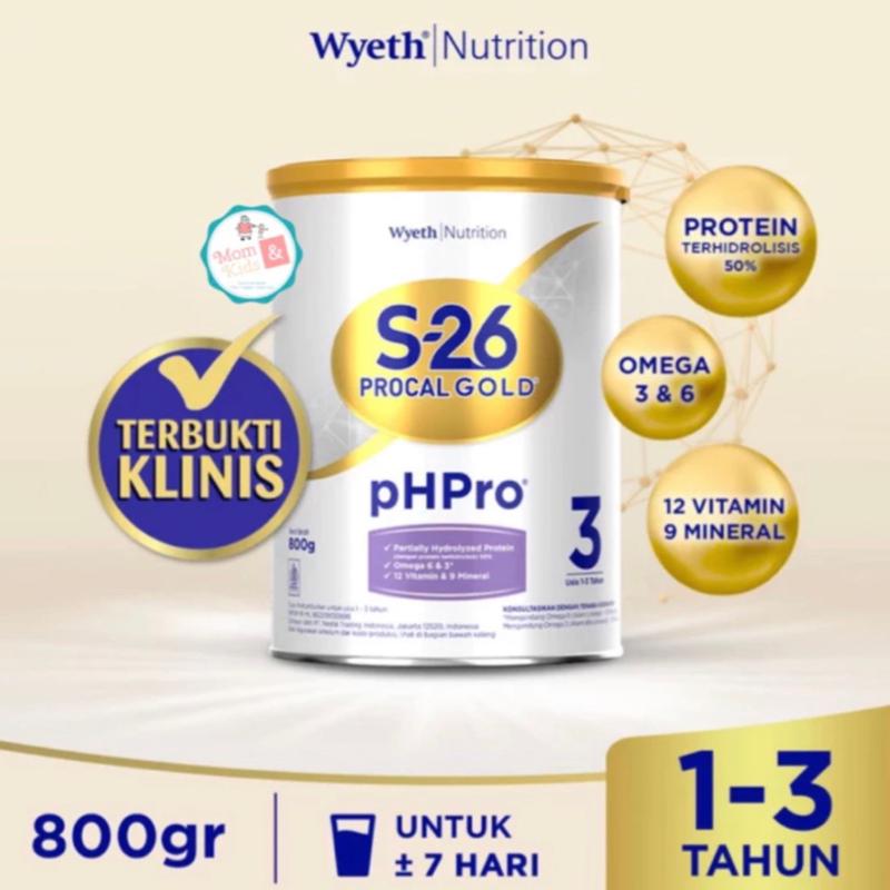 S26 NAN pH Pro 3 800gr | S26 Procal PH PRO 3 (1-3 Tahun) 800 - Shop ...