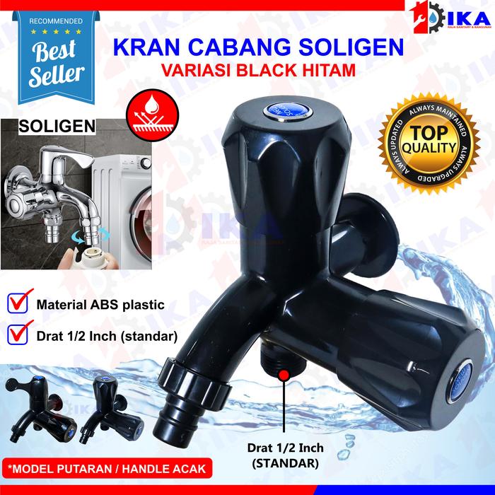 Jual Kran Cabang PVC Shower New Soligen Keran Double Plastik S9 S10 S13 ...